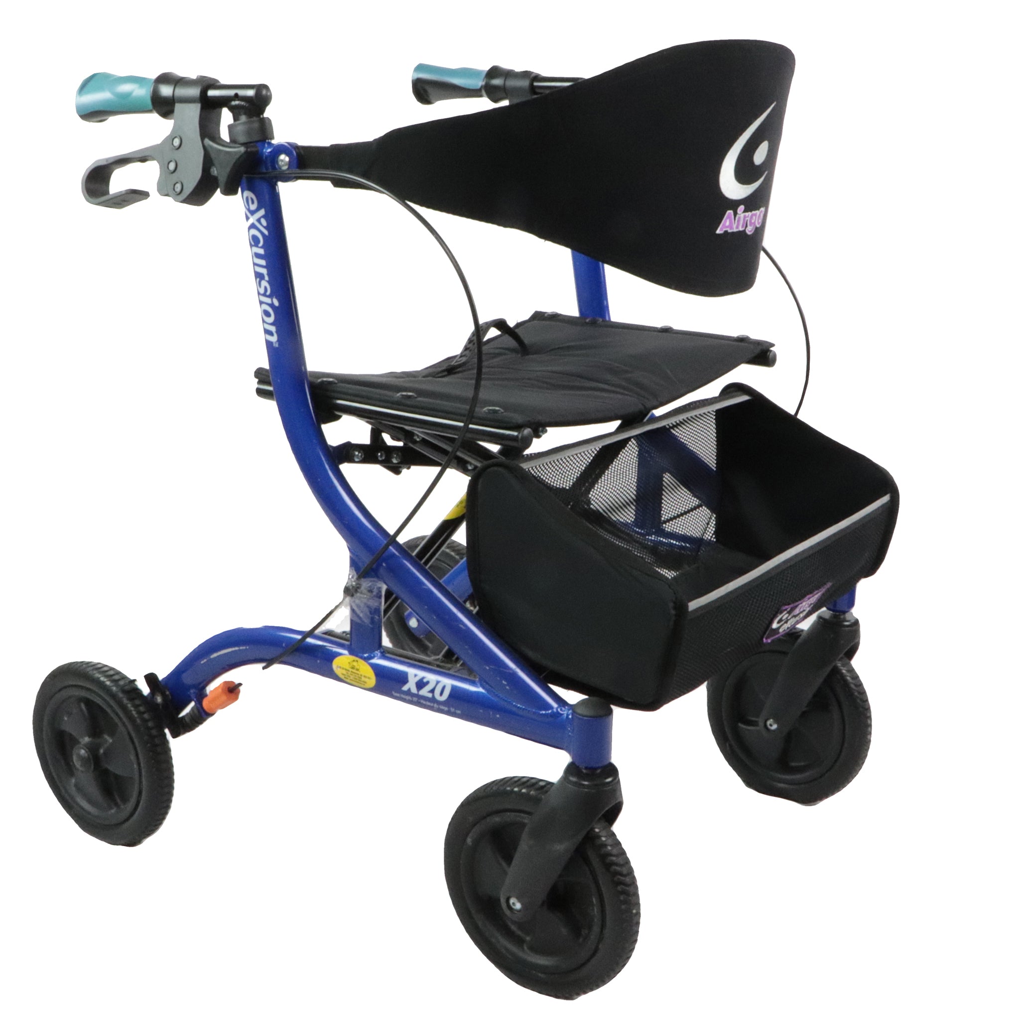 Déambulateur Usagé | Airgo Excursion X20 - Léger Et Pliable